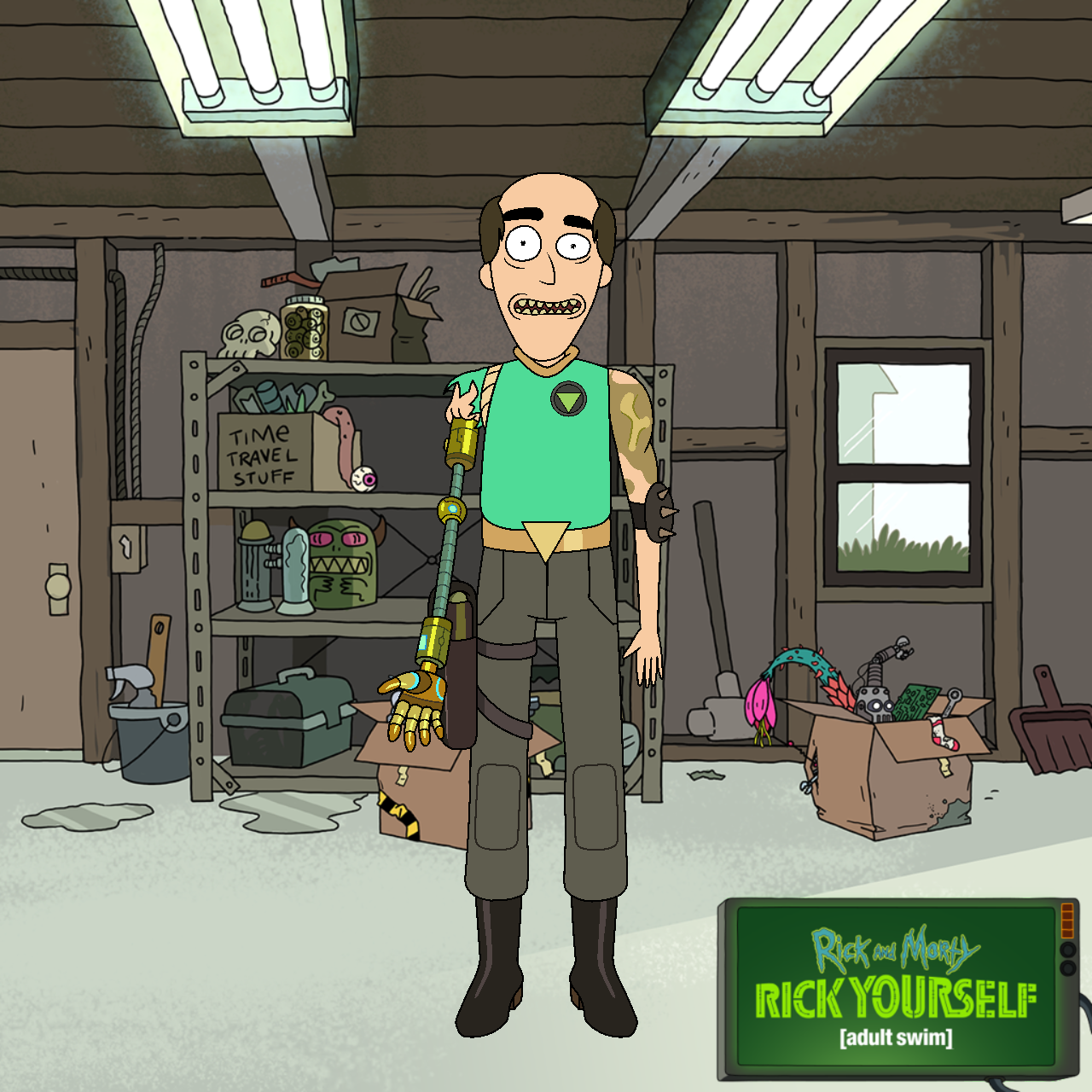 Rick and Morty Avatar Maker – Go Rick Yourself | Adult Swim